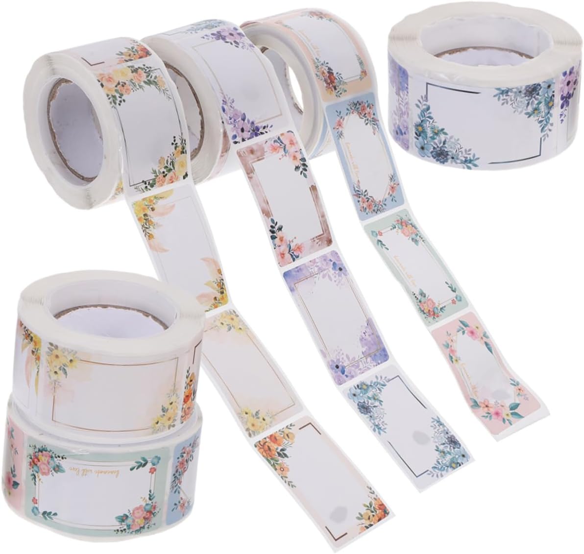 6 Rolls Sticker Fridge Labels Removable Stickers Containers for Fridge ...