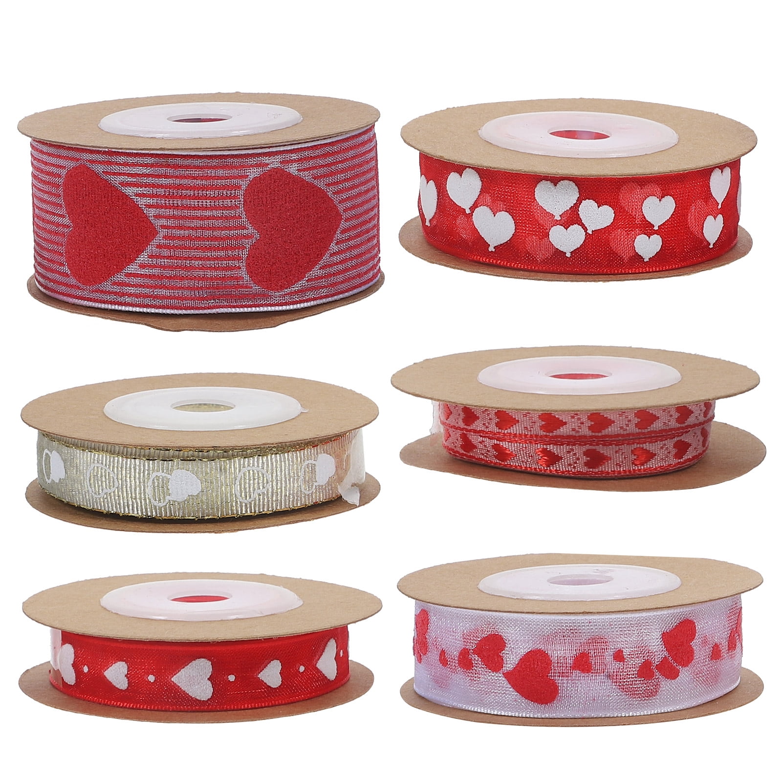 Worgeous Valentine's Day Gift Ribbon with Heart Pattern for Decoration ...