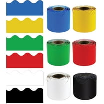 Incraftables Bulletin Board Borders, 6 Rolls (120ft), Scalloped for DIY ...