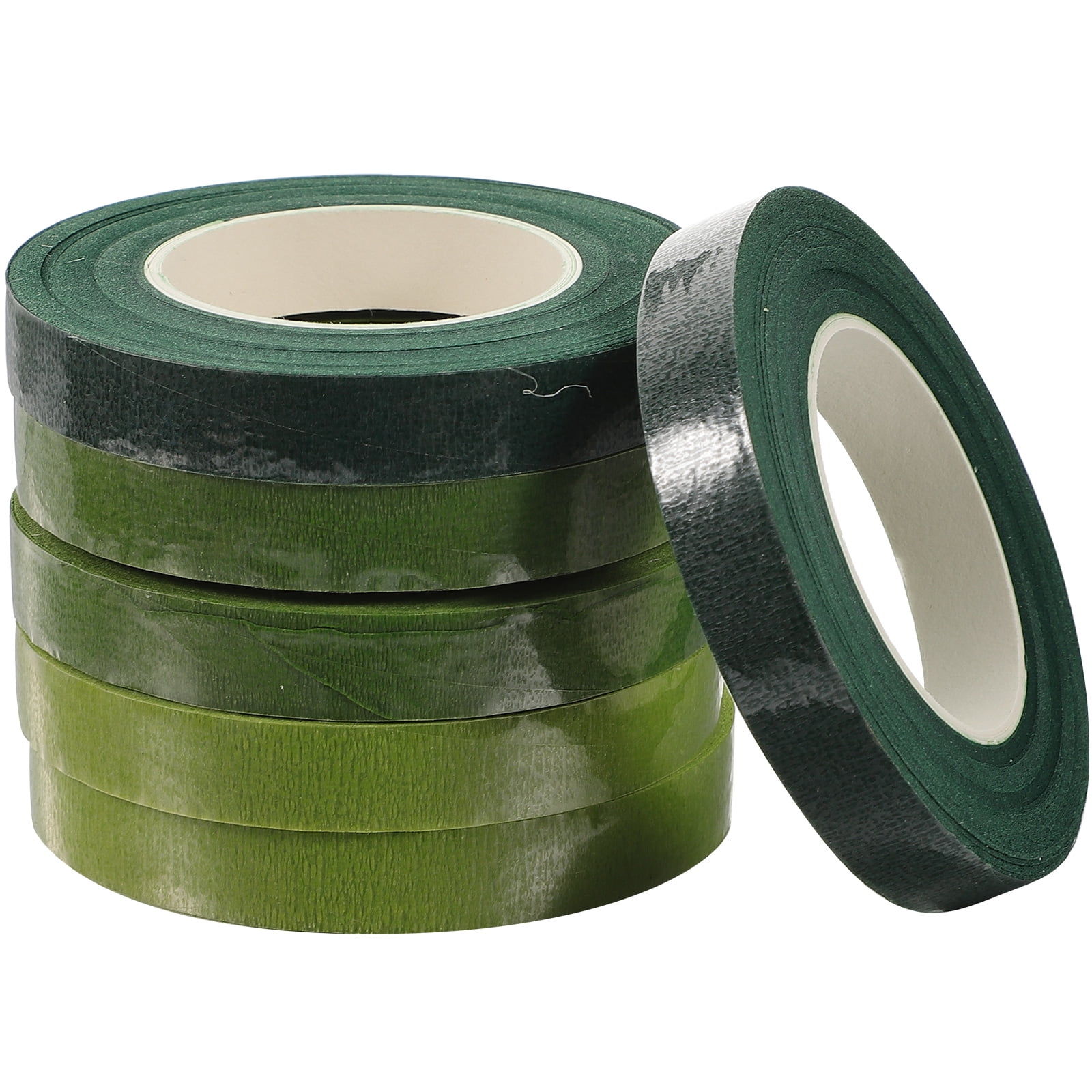 6 Rolls of Floral Stem Wrapping Tape Green Floral Tape for Florist ...
