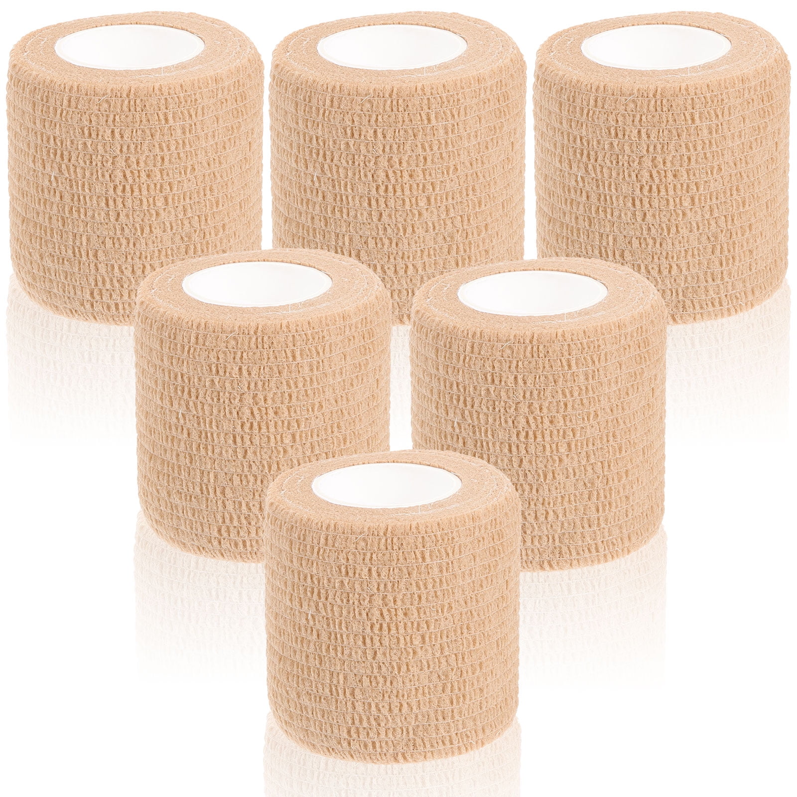 6 Rolls of Portable Wrist Bandages Breathable Bandage Tapes Elastic ...