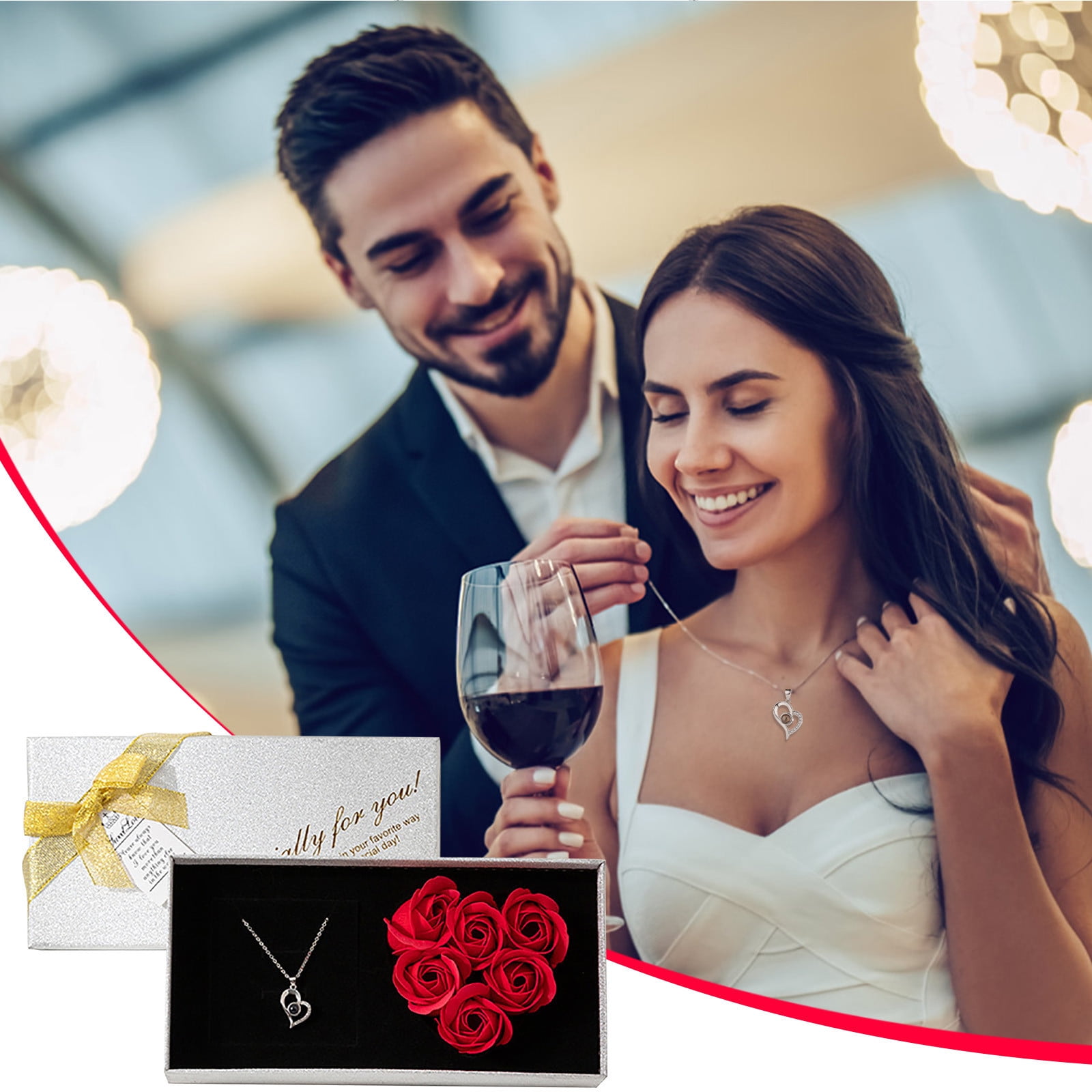 6 Roses Gift Box - Christmas Gift & 2026 Gifting + Valentines Day ...