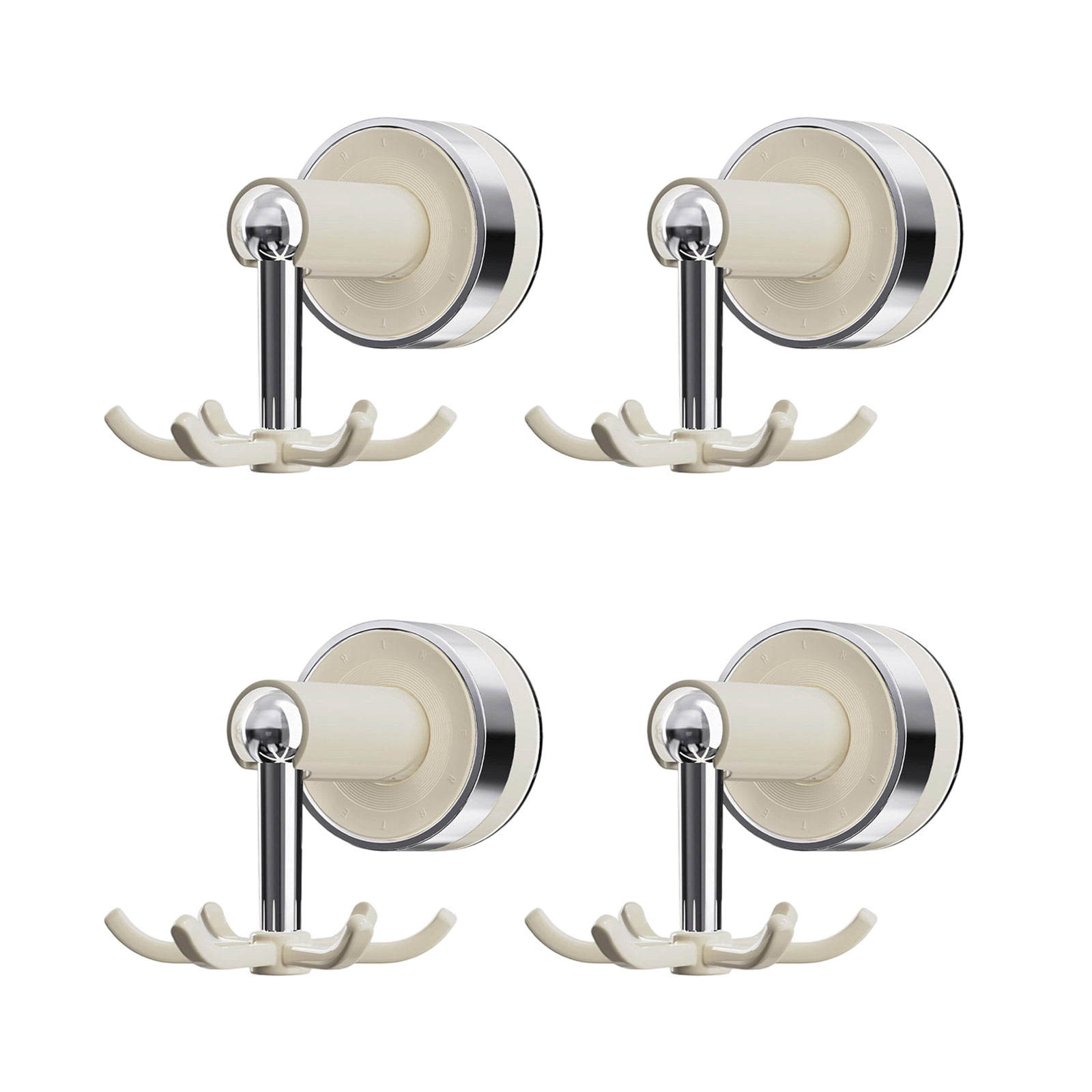 6 Rotating Arm Suction Holders, Full-Turn Adhesive Mount for Kitchen ...