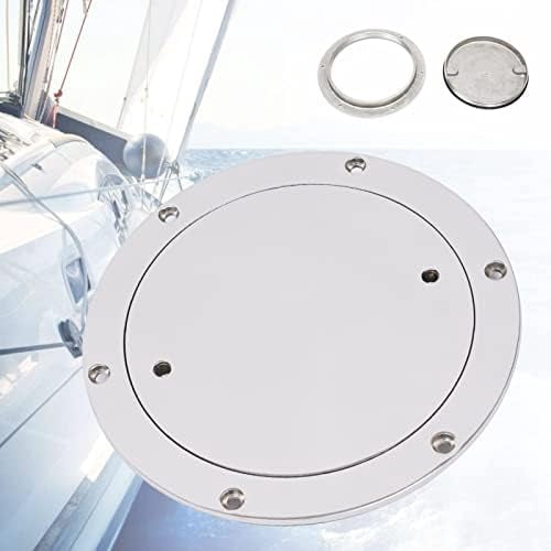 6'' Round Boat Hatch Deck Plate, 316 Stainless Steel Inspection Hatch ...