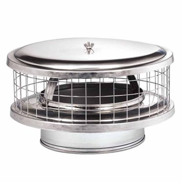 HY-Guard 180B Duro-Shield Single Flue Aluminum Chimney Cap (17" x 17 ...