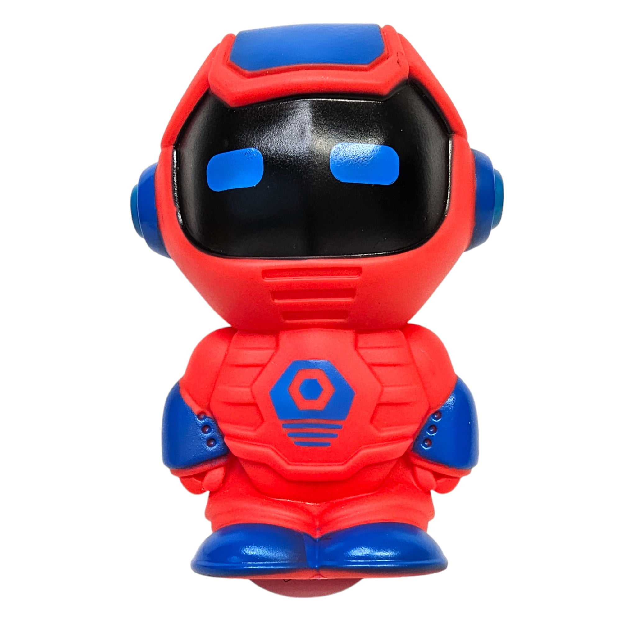 6" Rubber Robot (Red) Fun Robot Figures and Playtime Companions ...
