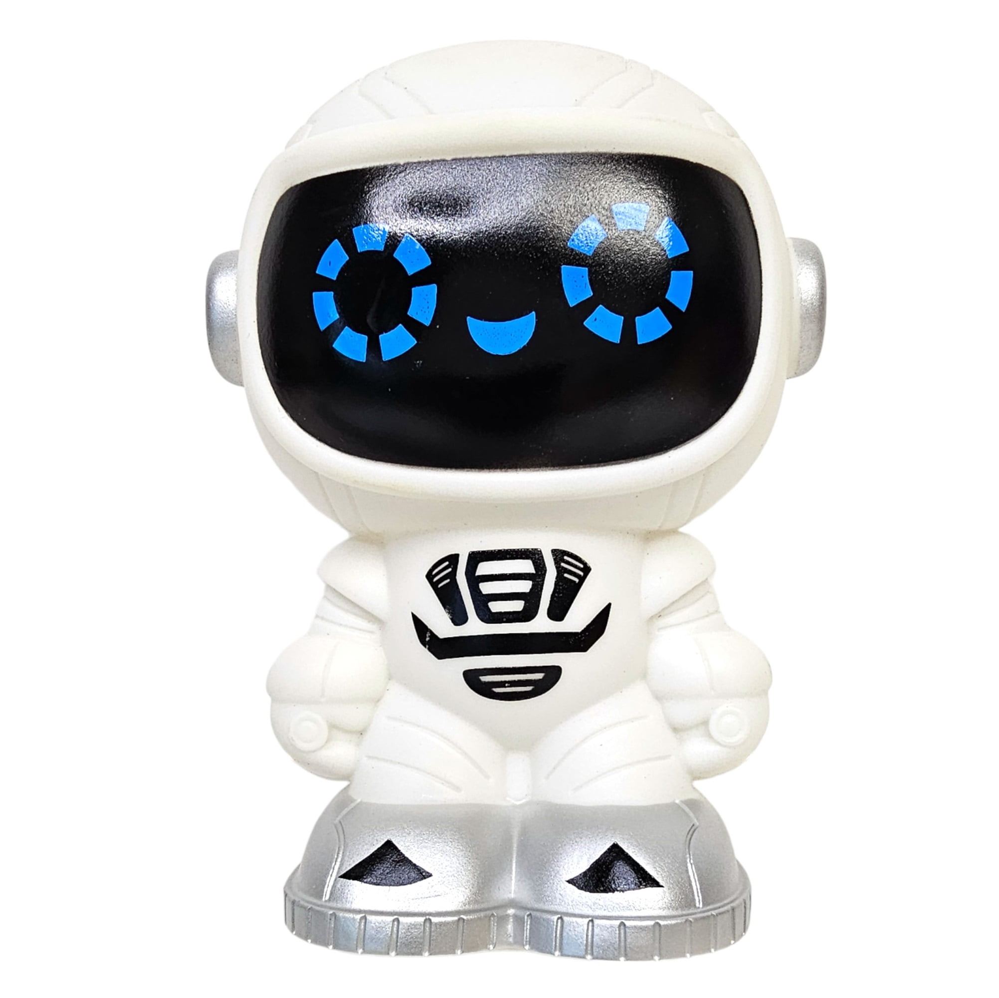 6" Rubber Robot (White) Fun Robot Figures and Playtime Companions ...