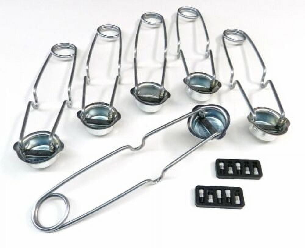 6 SHURLITE Single Strikers Spark Lighters with 10 Flints Welding Torch ...