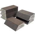 6 Sanding Sponge, 120 Grit Sanding Assortment,Washable and for Drywall ...