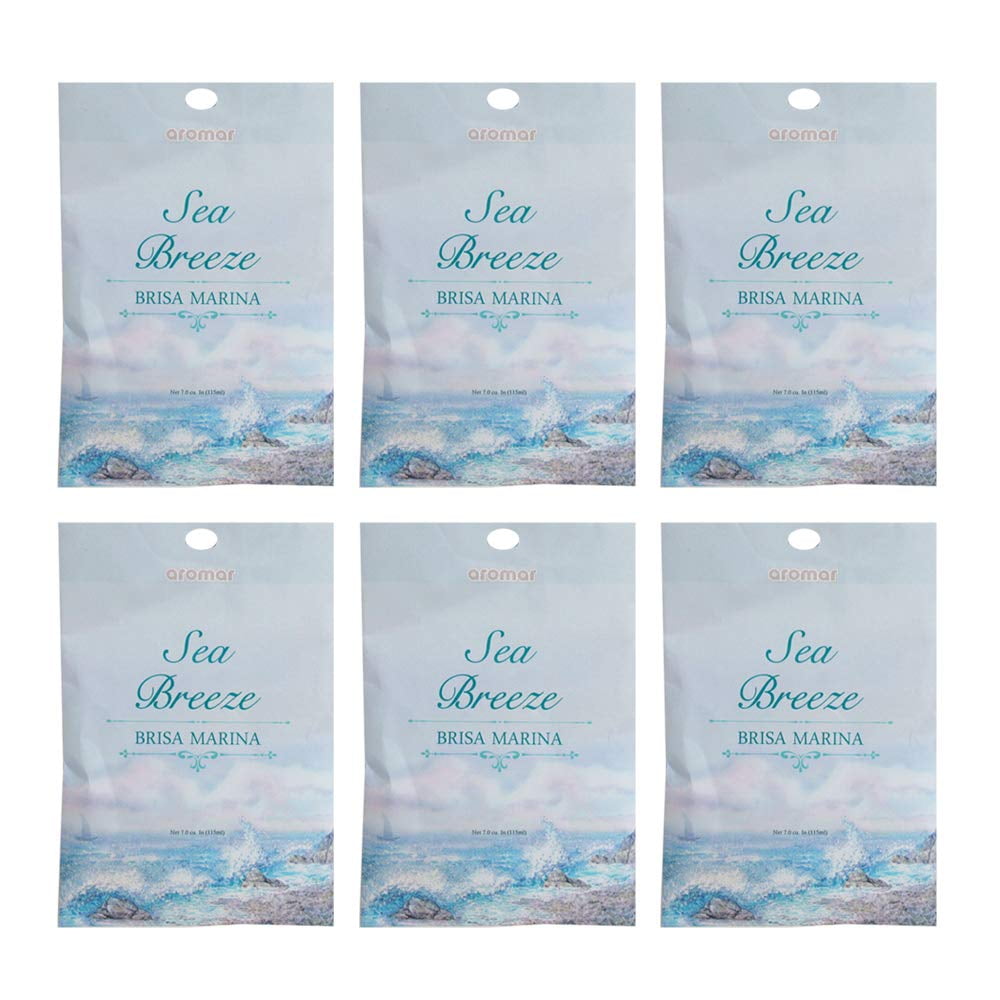 6 Sea Breeze Aroma Fragrance Sachet Pouch Home Closet Drawer Perfume ...