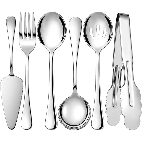 6- Serving Utensil Set, Serving Spoons for Buffet - Walmart.com
