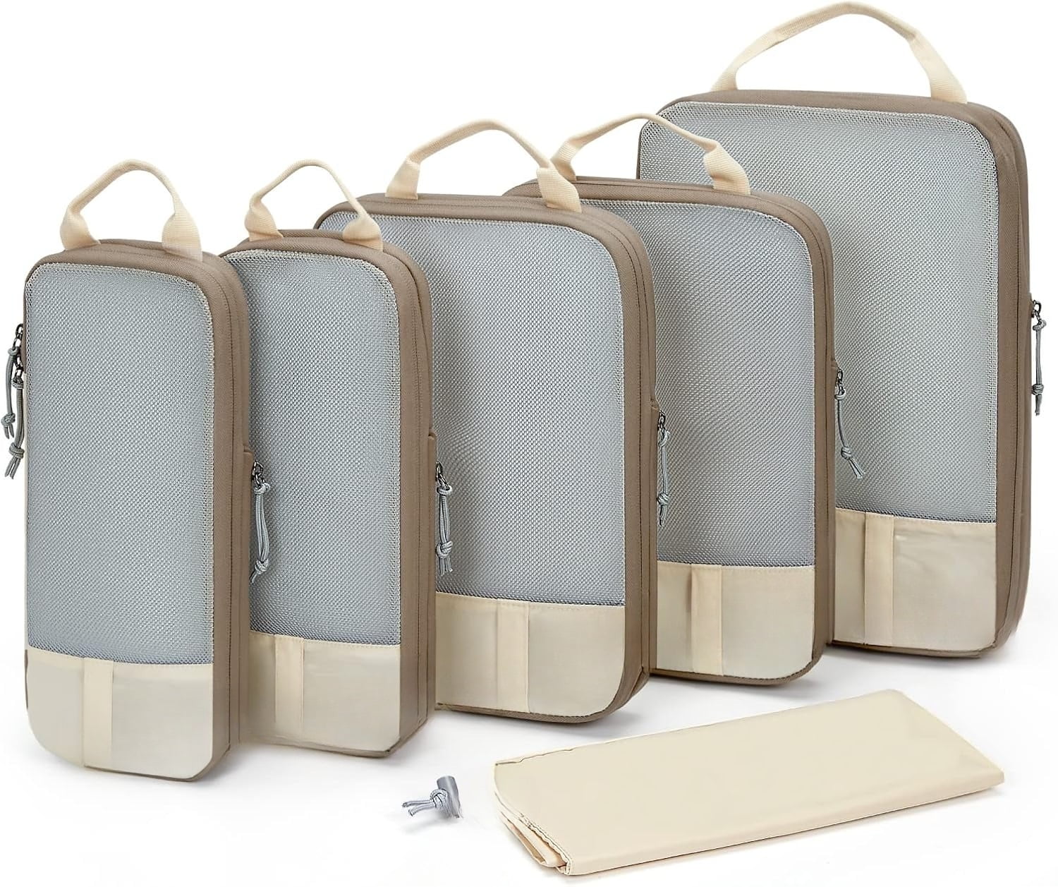 6 Set /4 Set/2 Set Compression Packing Cubes for Travel, Lightweight ...