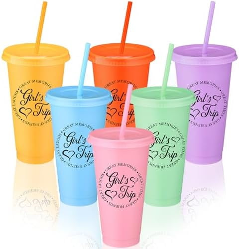 6 Set 6 Pcs Girls Trip Gifts Favors Girls Weekend Gifts for Women Trip ...