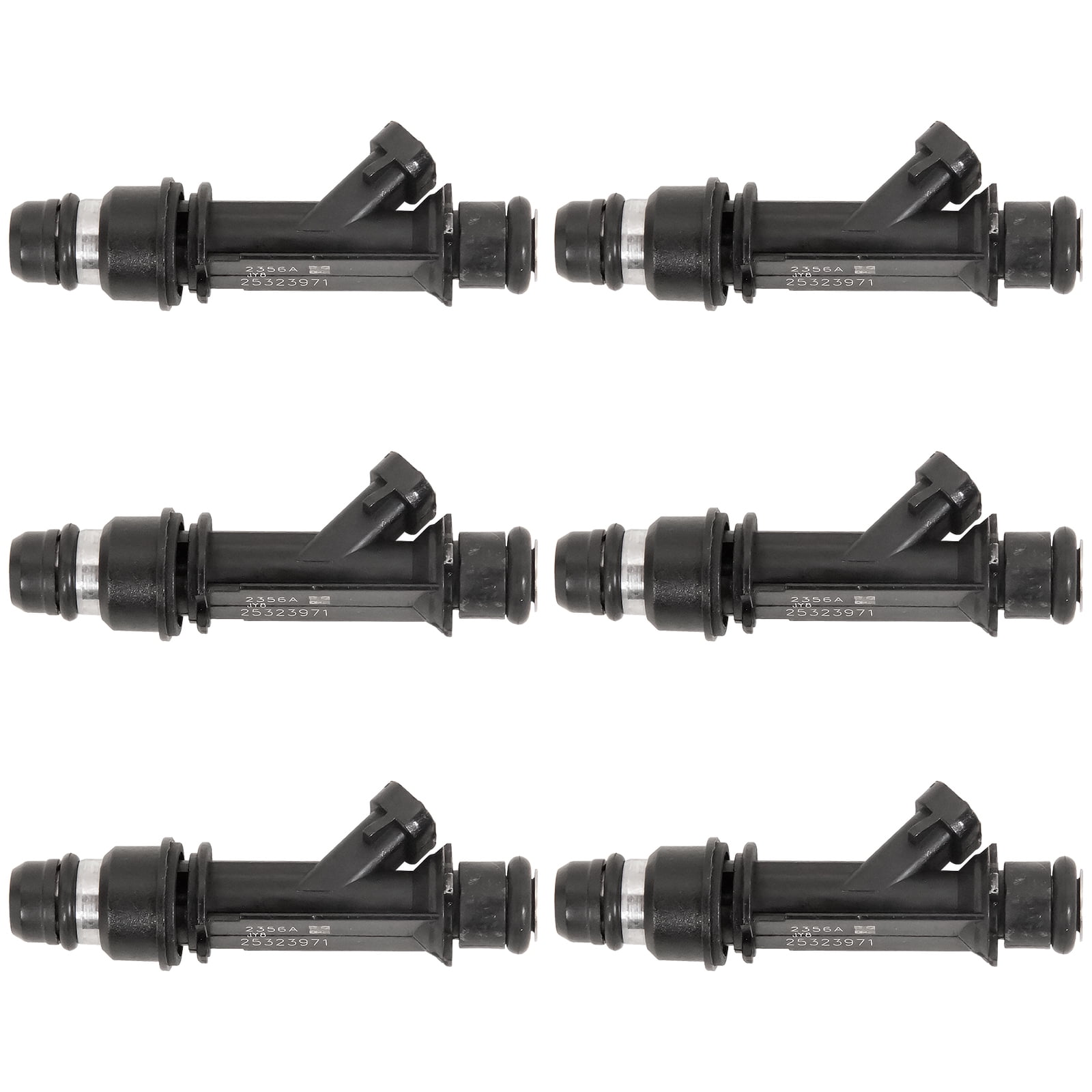 6 Set Fuel Injectors For Buick LeSabre Chevrolet Camaro Pontiac 2000-05 ...
