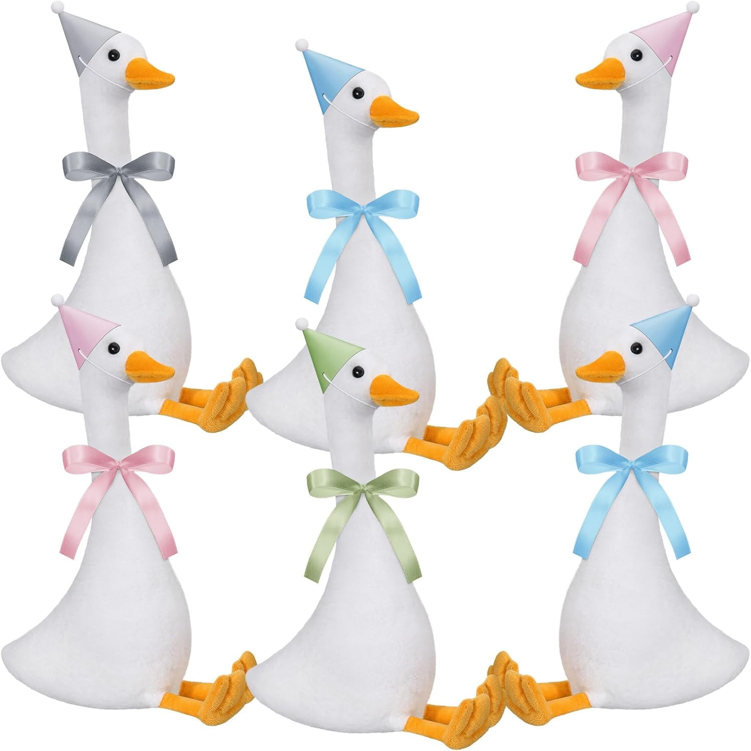 6 Set One Silly Goose Birthday Decor 1st Baby Shower Party Favor 11.8 ...