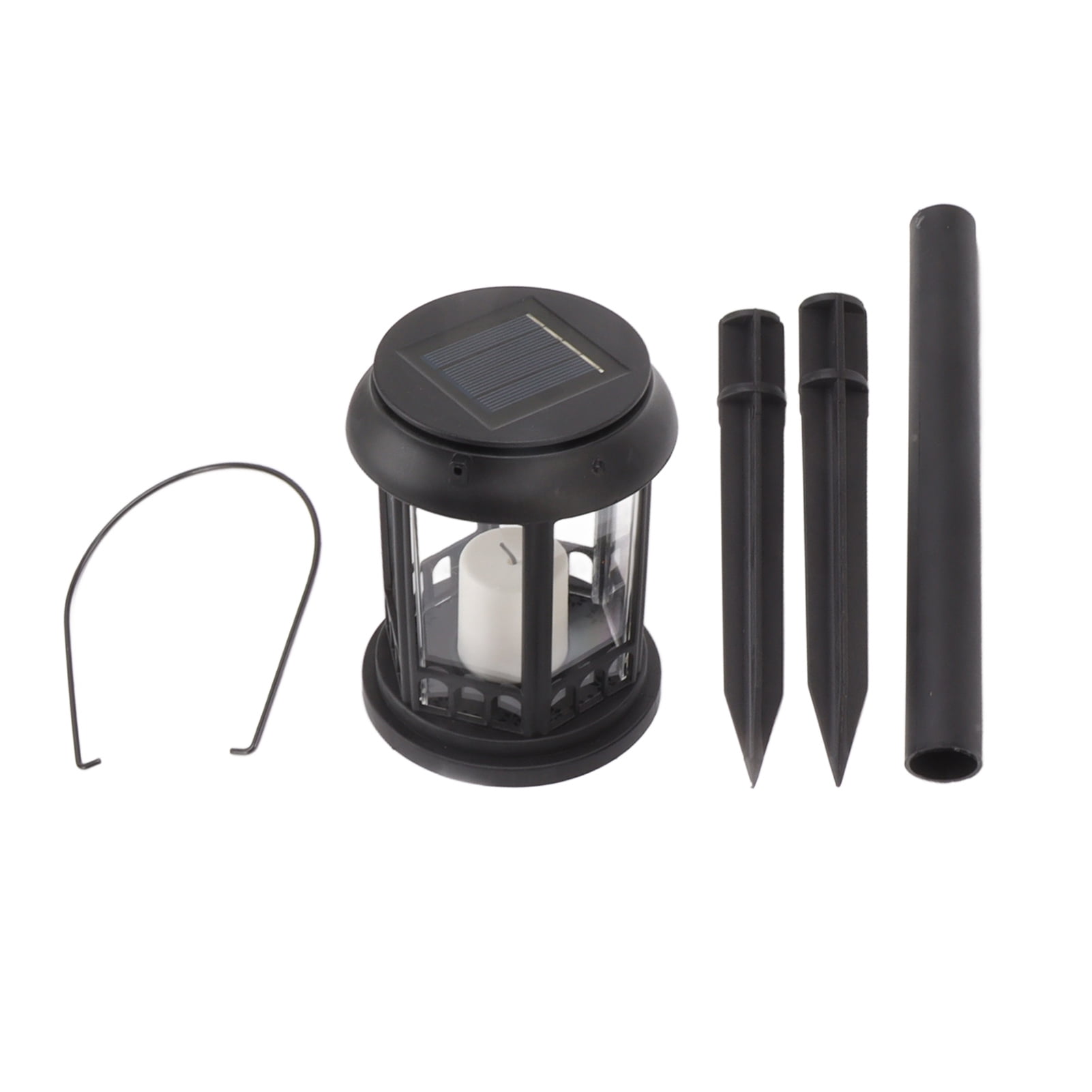 6 Set Solar Garden Lights Pathway Landscape Outdoor Waterproof Plastic ...