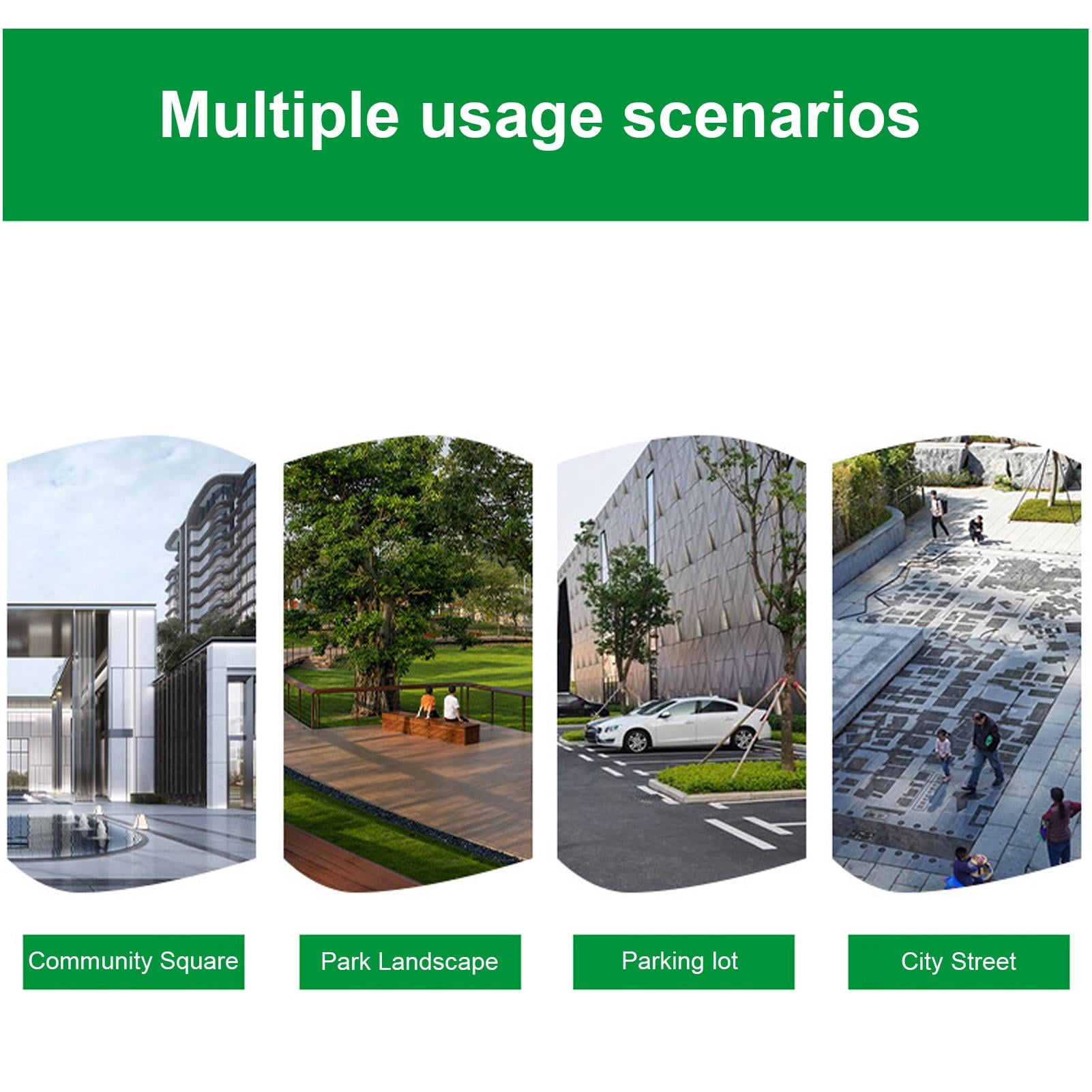 6 Set Trench Drain System Interlocking Leakage Proof Channel Drain with ...