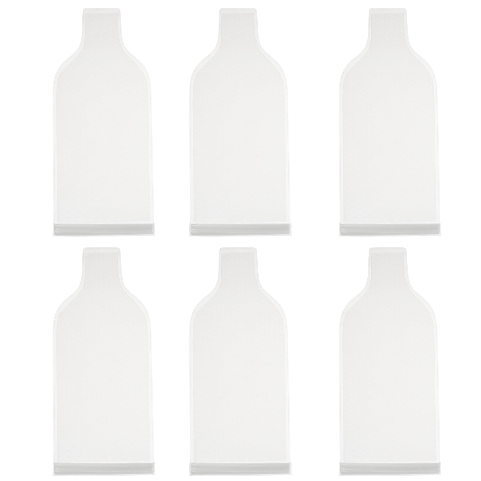 6 Set Wine Protector Bag Reusable Bottle Shipping Sleeve Leakproof Wine ...