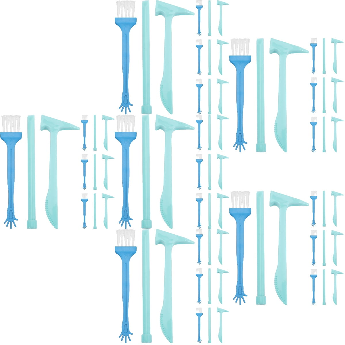 6 Sets Archaeological Excavation Tools Boys Toys Dig and Discover Tools ...