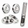 6 Sets Brgrommets Kit Eyelets And 8mmide Hole Size With 12mm Leather ...
