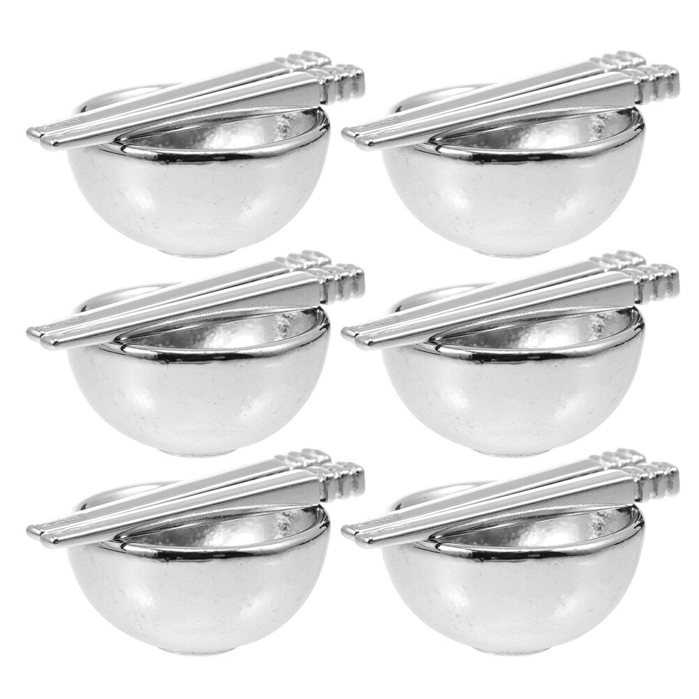 6 Sets Childrens Toys Mini Chopsticks Models Decoraciones Para Salas ...