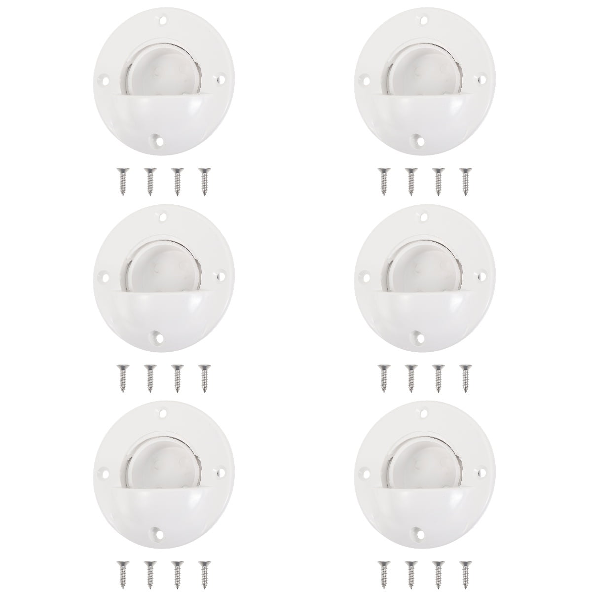 6 Sets Cup Marine Drain Boat Repair Parts Supplies - Walmart.com