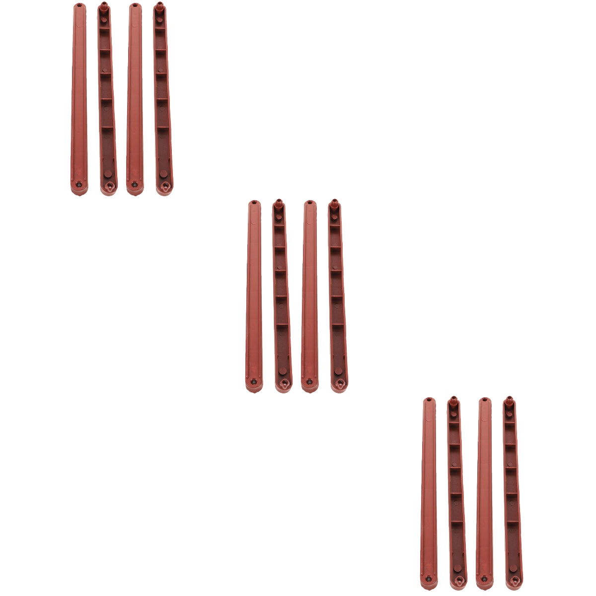 6 Sets Drawer Slide Side Mount 235mm Drawer Guide Rail Cabinet Drawer ...