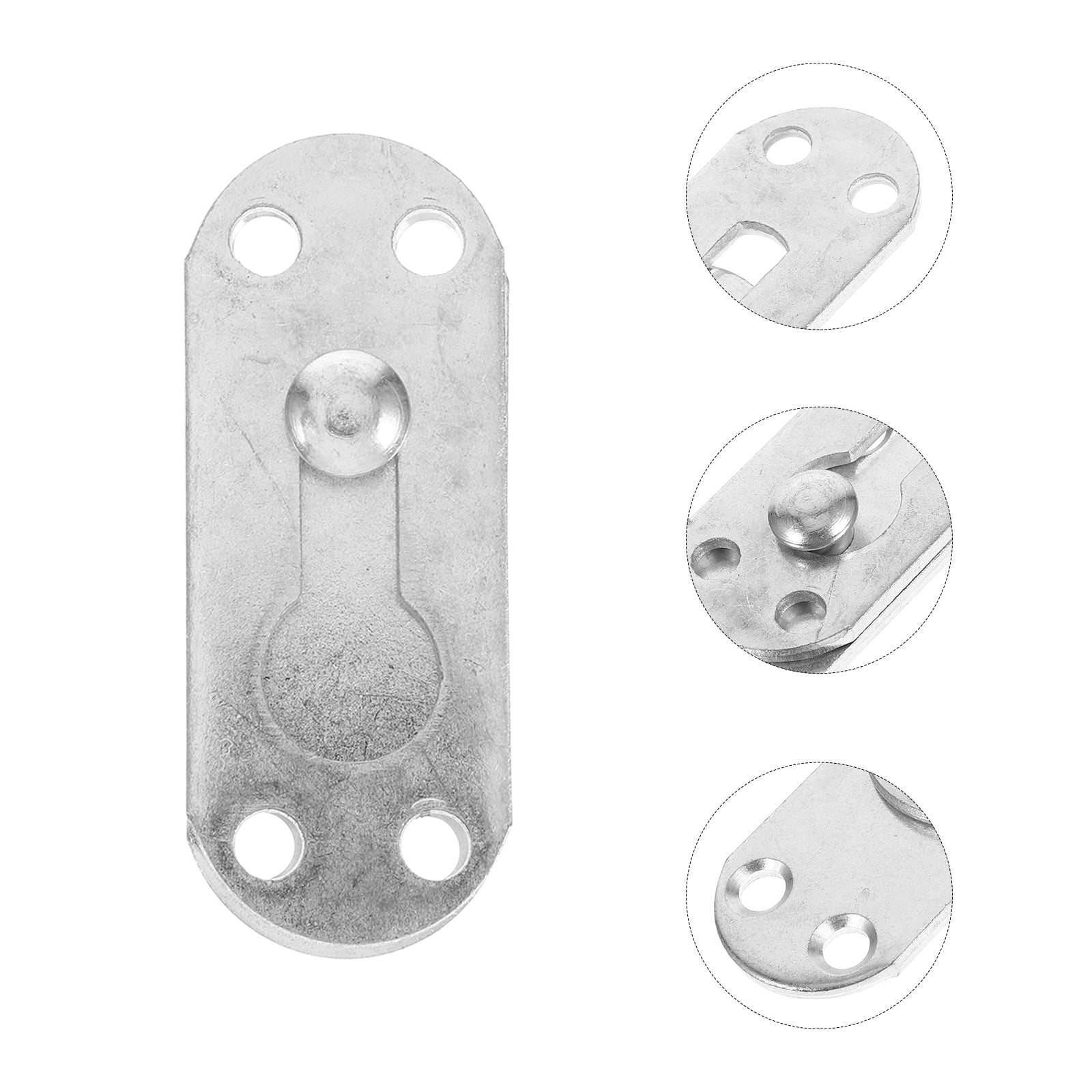 6 Sets Headboard Bed Frame Brackets Mounted Bed Rail Brackets Bed ...