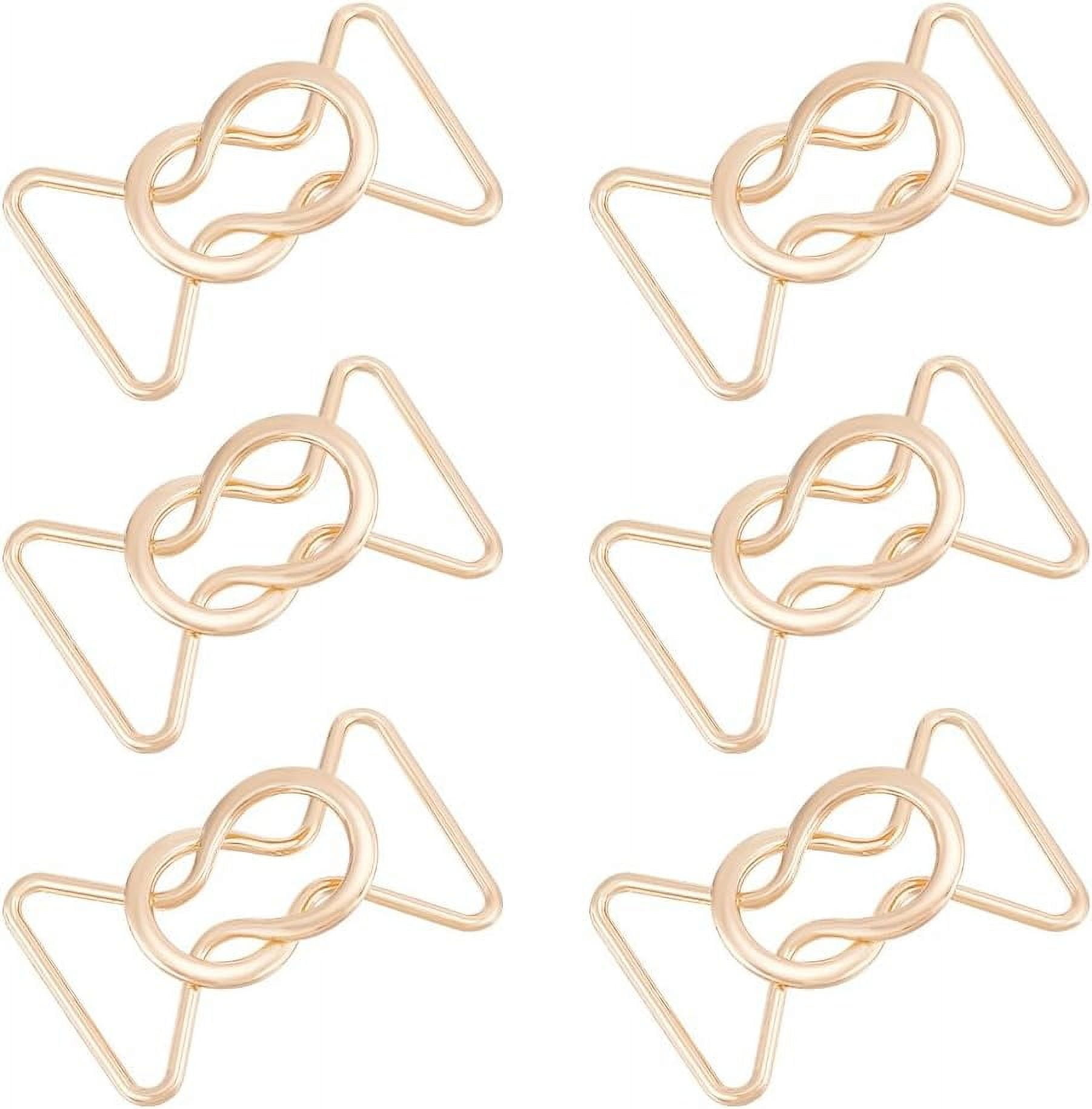 6 Sets Interlocking Alloy Buckle 2x1.6 Inch Golden Interlocking Buckle ...