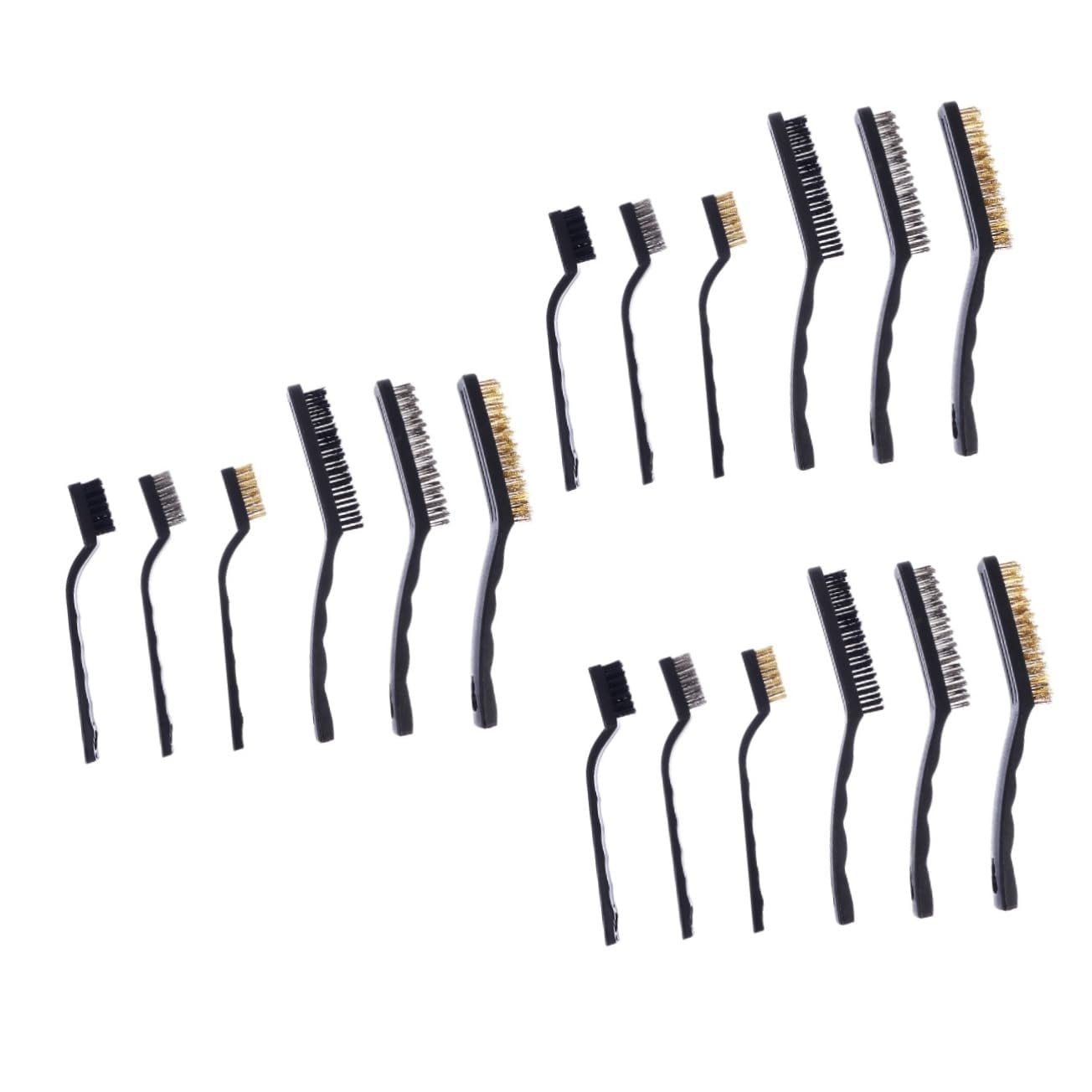 6 Sets Nylon Wire Brush Slag Cleaning Brush Wire Welding Clean Brush ...