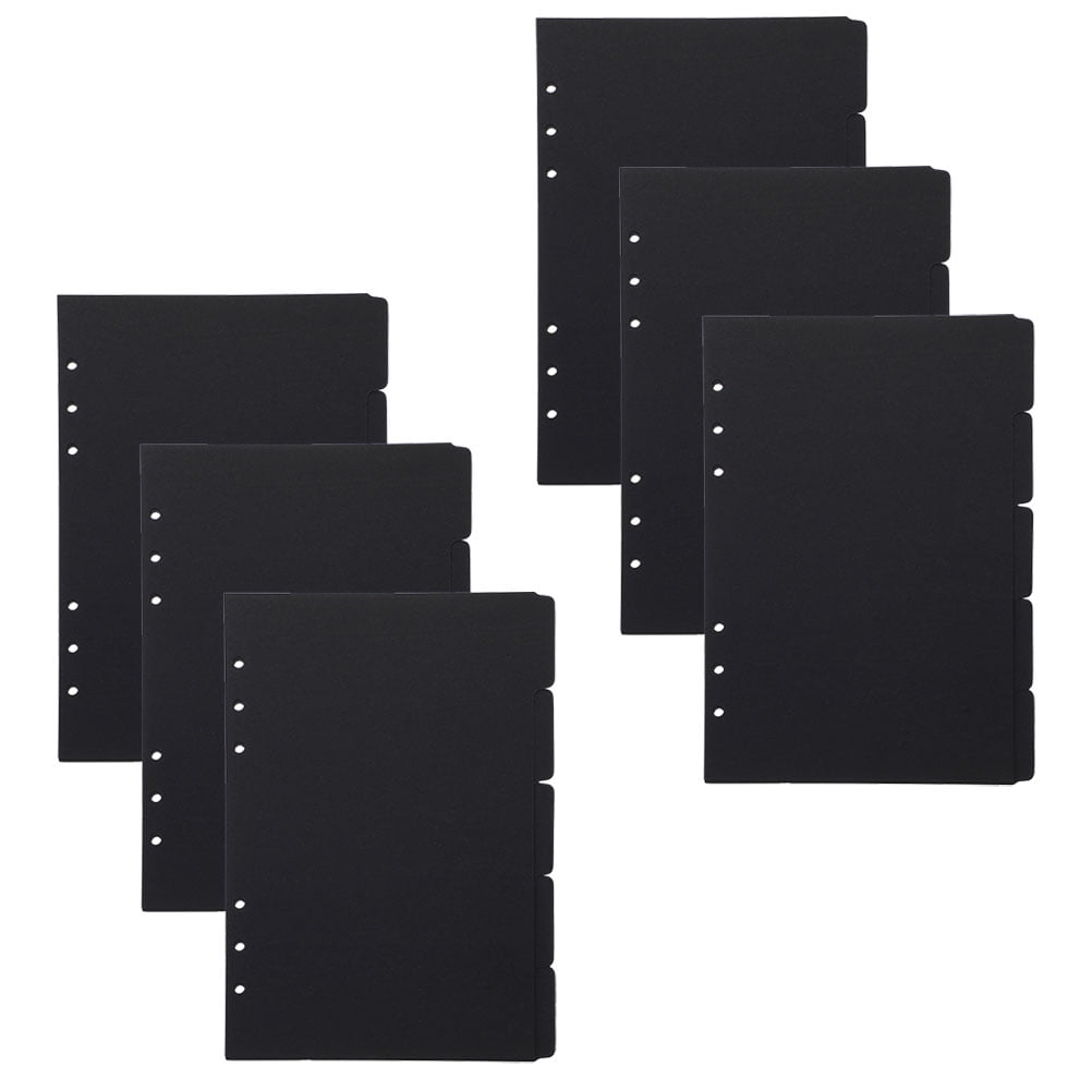 Raindrops Paper File Dividers A5 for Books 6 Sets 8.17X5.89X0.04in ...