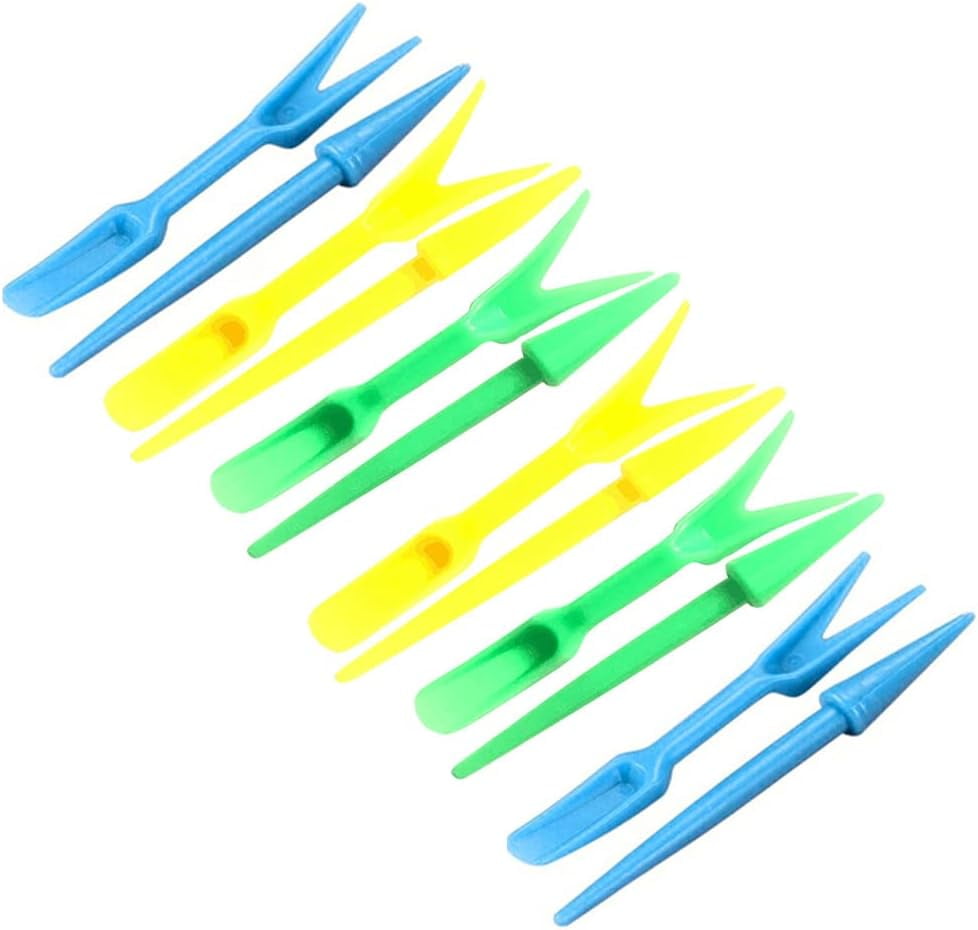 6 Sets Planting Seedlings Dibber Widger Garden Tool Plastic Garden ...