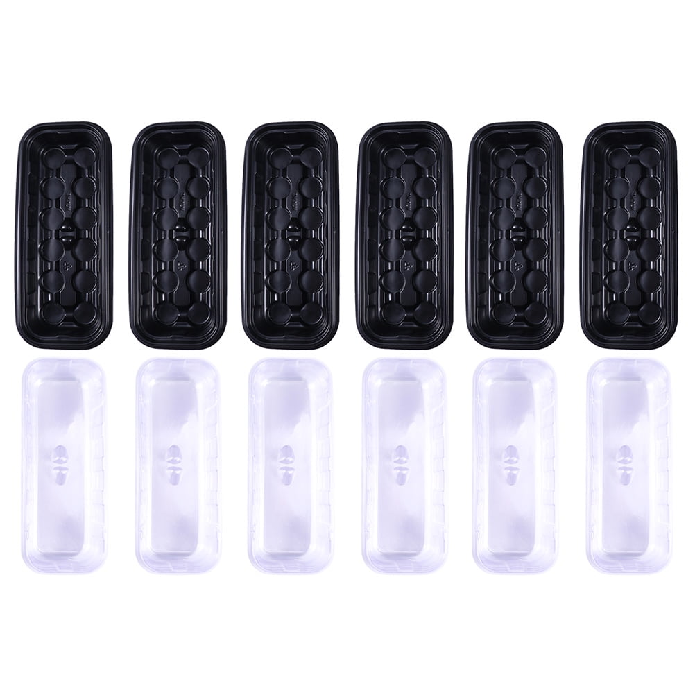 6 Sets Seedling Tray Seeding Box Gardening Sprouting Case Indoor Garden ...