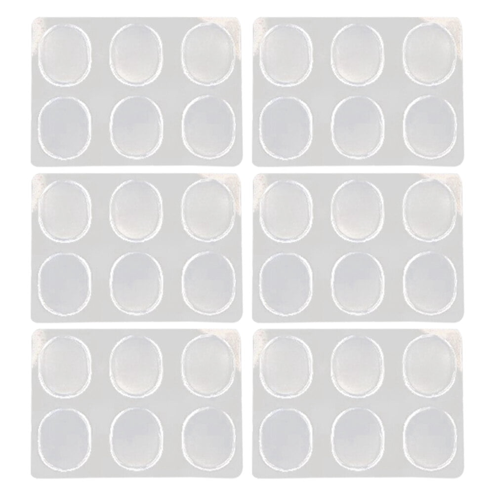 6 Sets Small Circle Label Heel Grips High Heels Stickers Shoe Pads ...