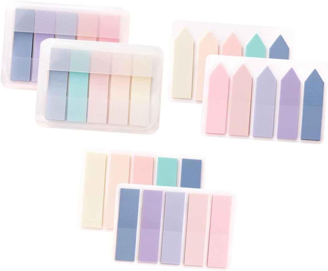 6 Sets Sticker Labels tag Sticky memo pad Page Marker Page mat Books ...