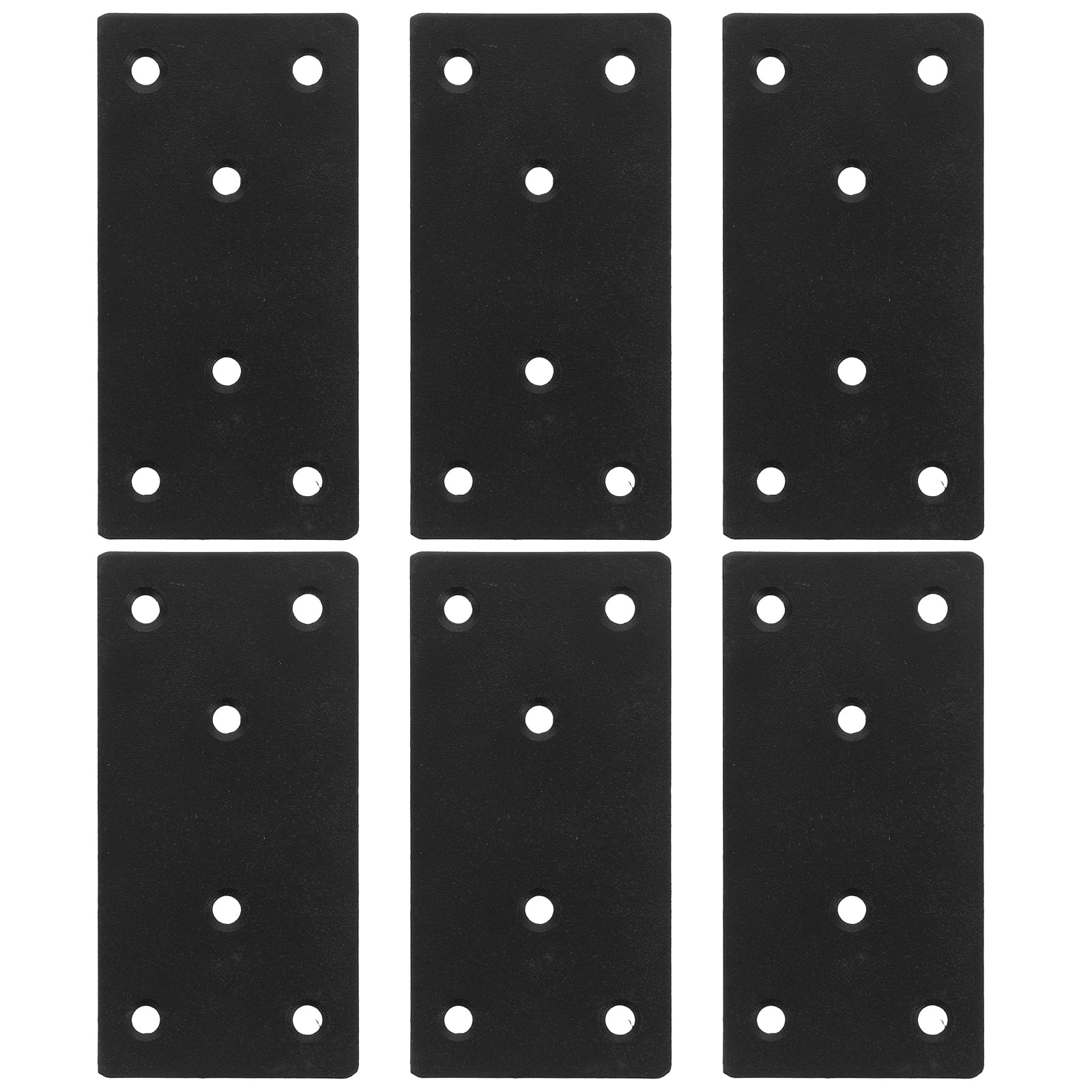 WASHWEPE Stainless Steel Flat Plates for Wood Furniture 6 Sets ...