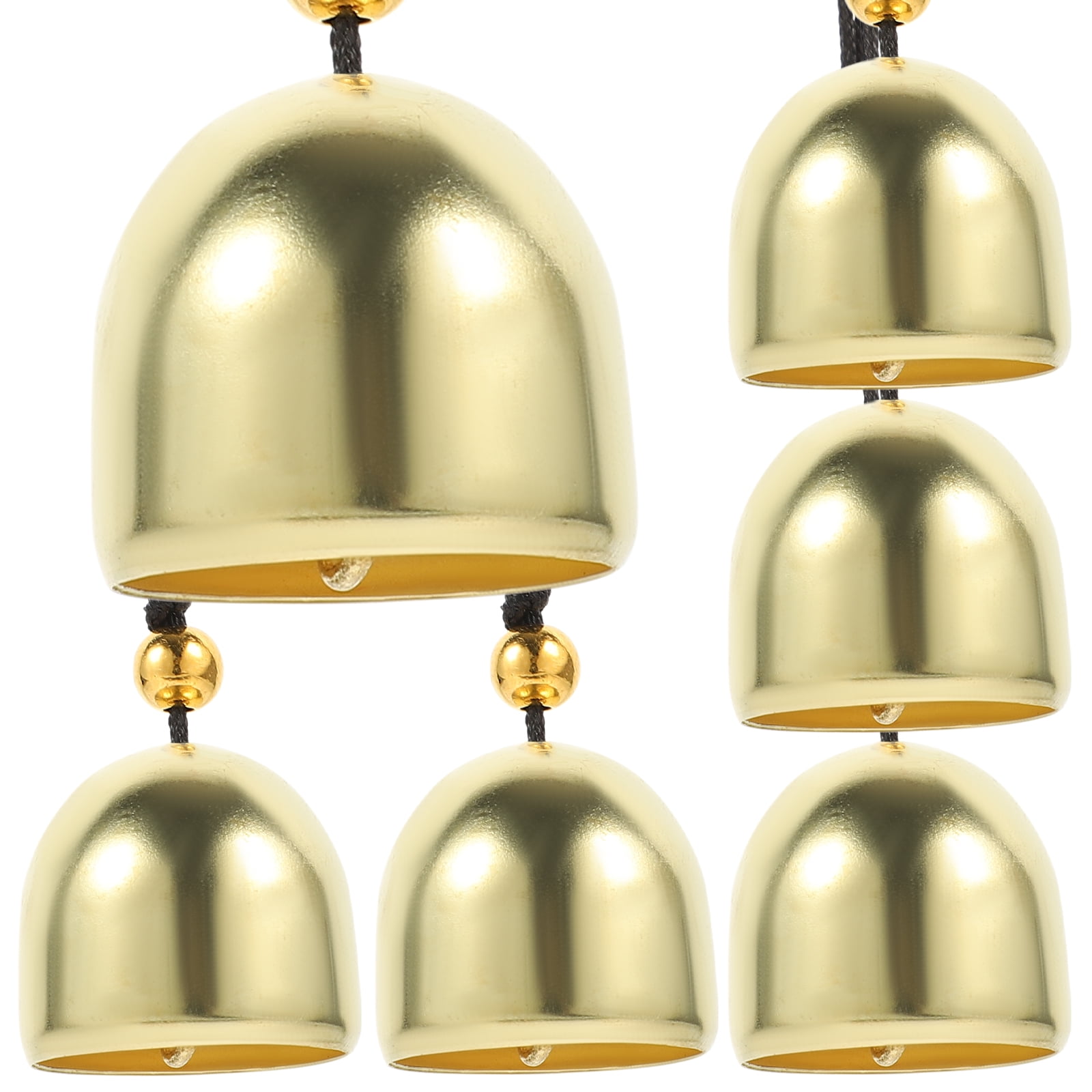 6 Sets of Festival Decorative Craft Bells Vintage Alloy Bell DIY Crafts ...