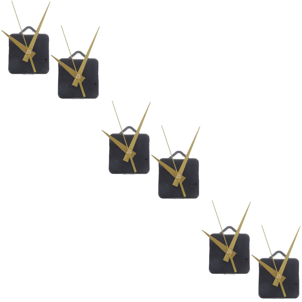 6 Sets of Replaceable Clock Movements DIY Clock Mechanism Kits Wall ...