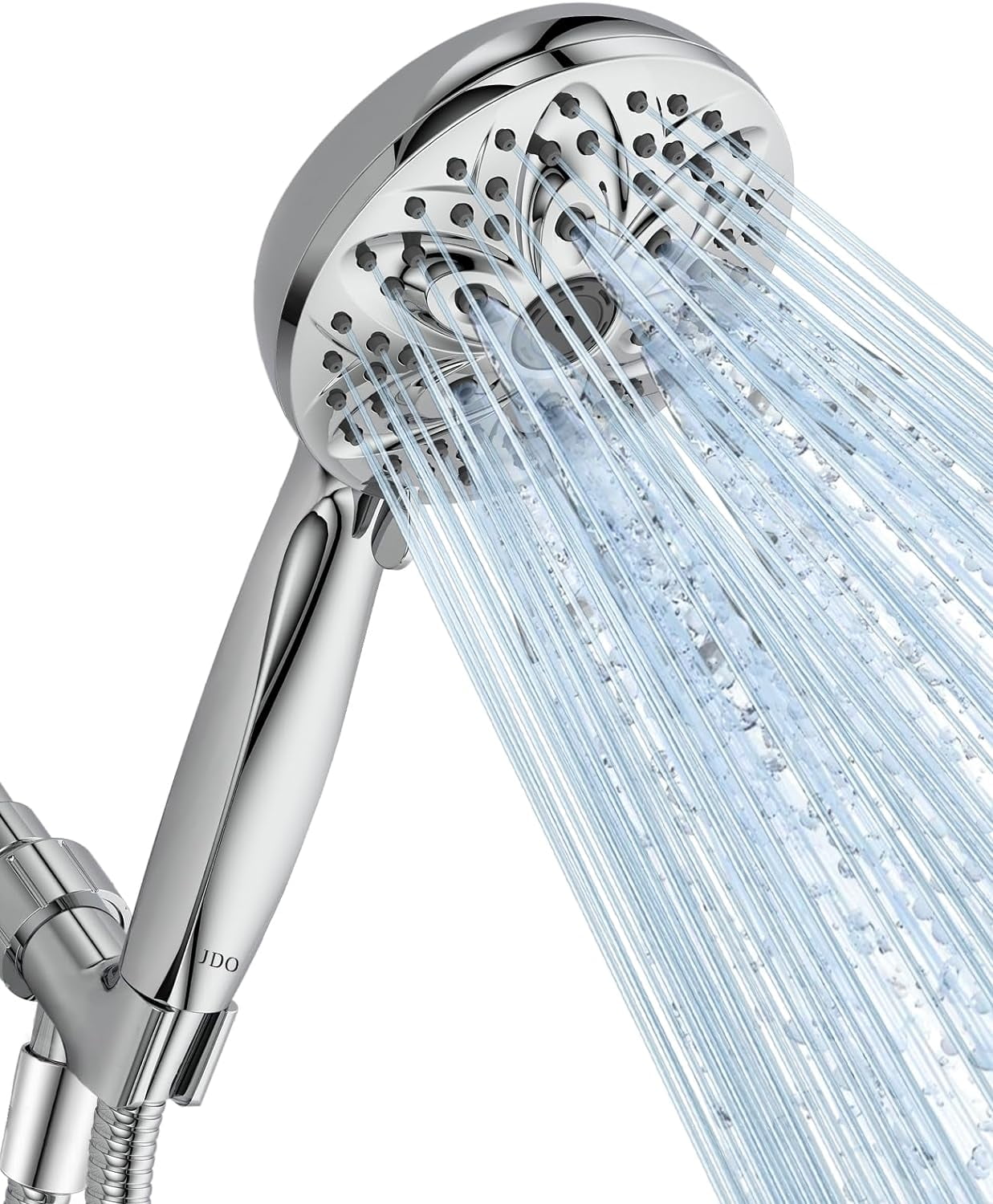 6-Setting Shower Head with Handheld, JDO High Pressure Hand held Shower ...