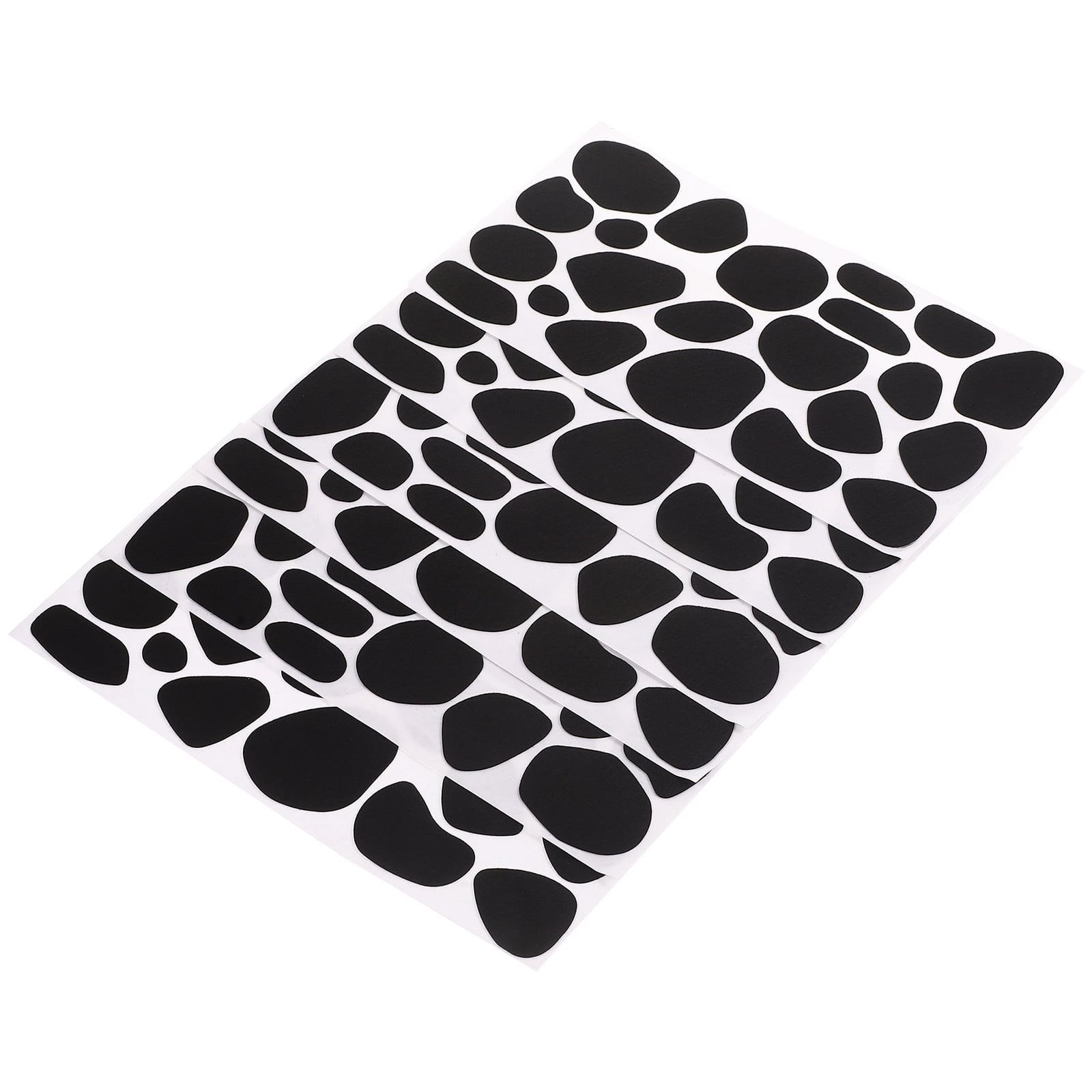 6 Sheets Adhesive Felt Stickers Dreses DIY Felt Pad Cow Print Stuff ...