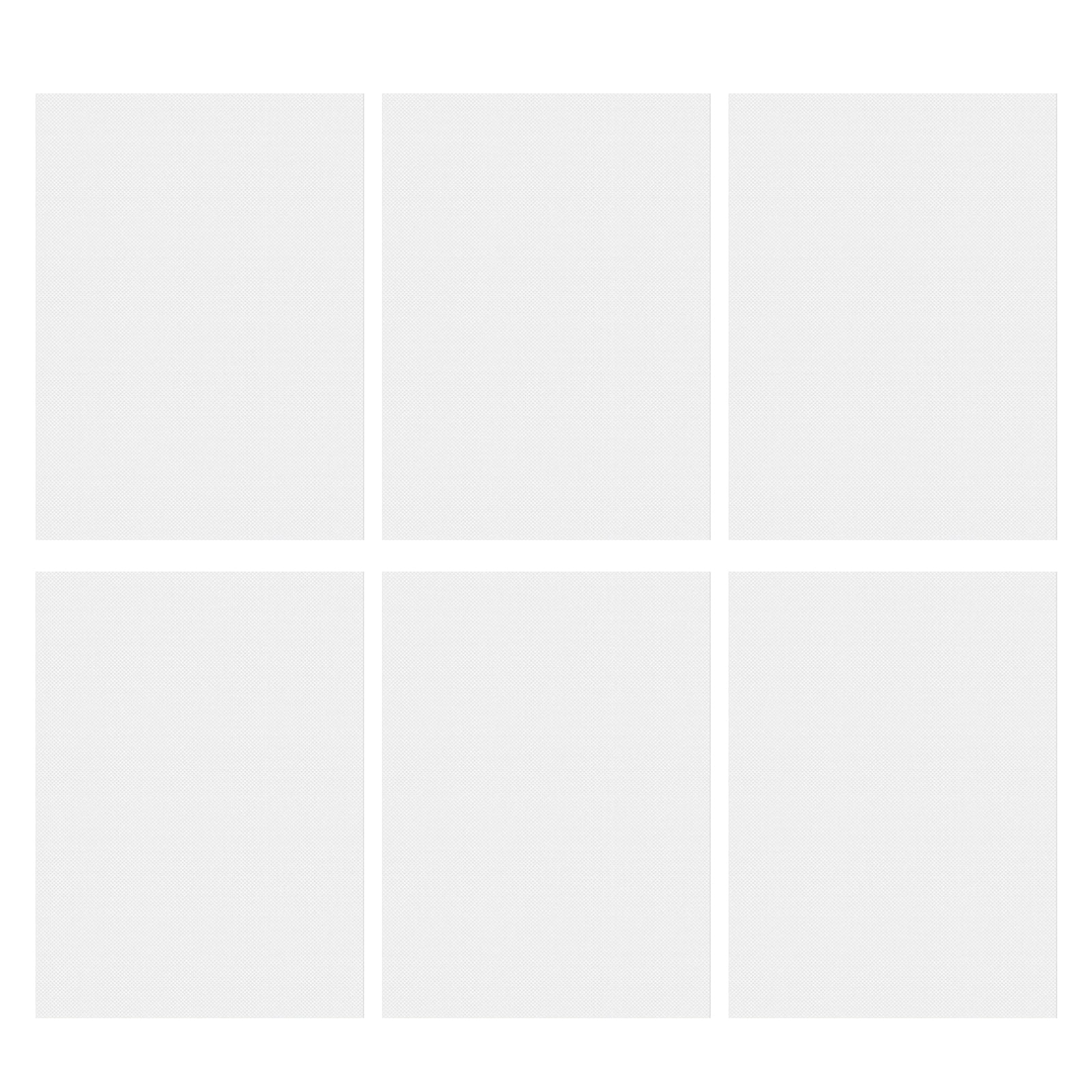 6 Sheets Embroidery Stabilizer Water Soluble Paper DIY Embroidery ...