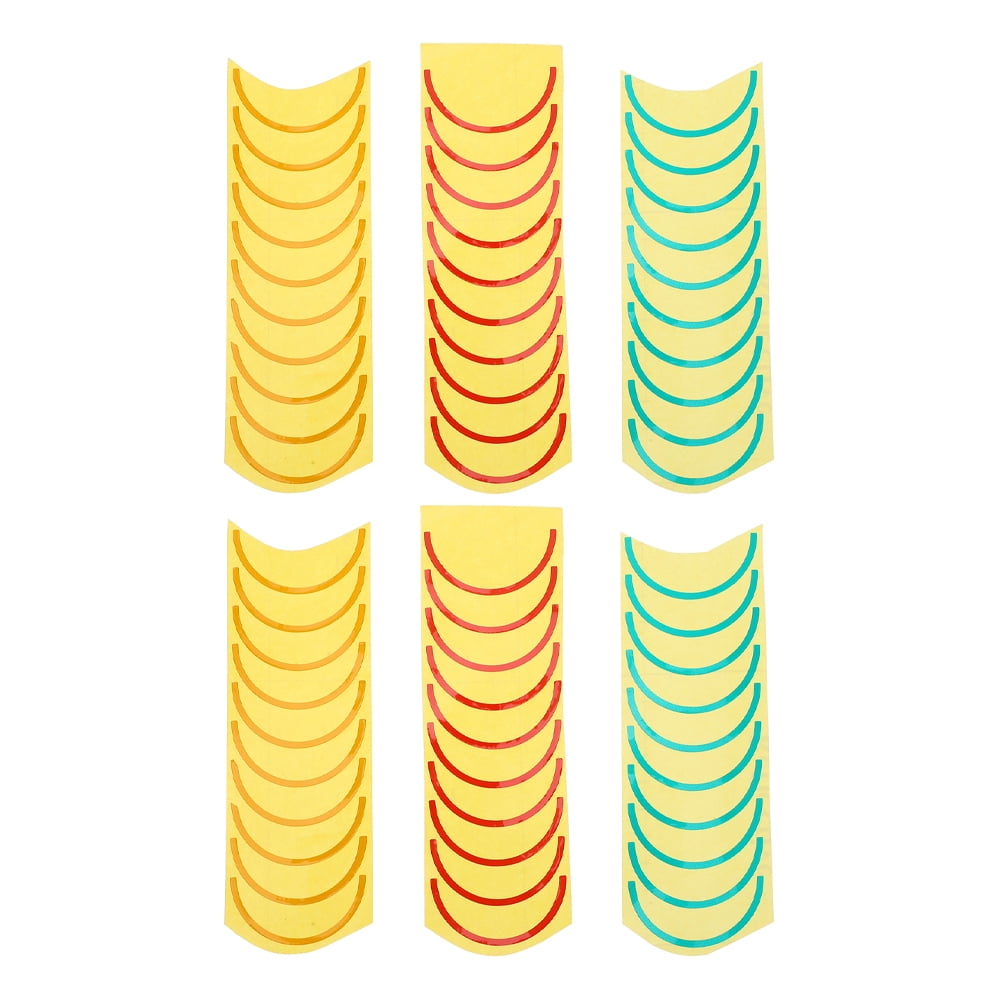 Worgeous Colorcoded Indicator Labels for Gauge 6 Sheets PVC Adhesive ...