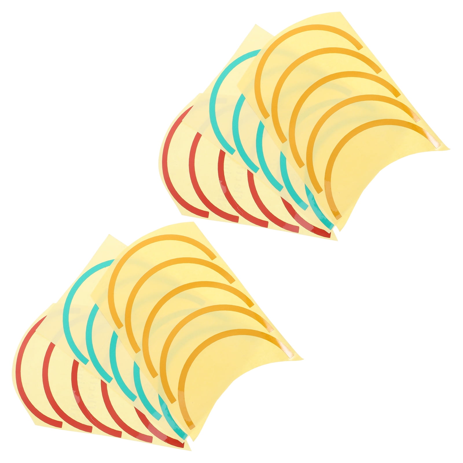 6 Sheets Indicator Sticker Adhesive Air Pressure Gauge Decal Air ...