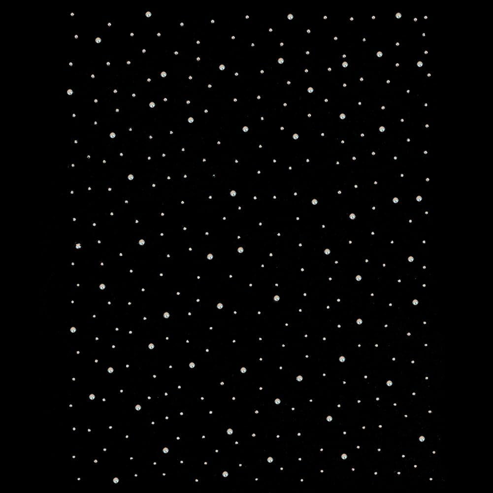 6 Sheets Iron on Crystal Transfers Applique Hot Melt Rhinestone Patches ...