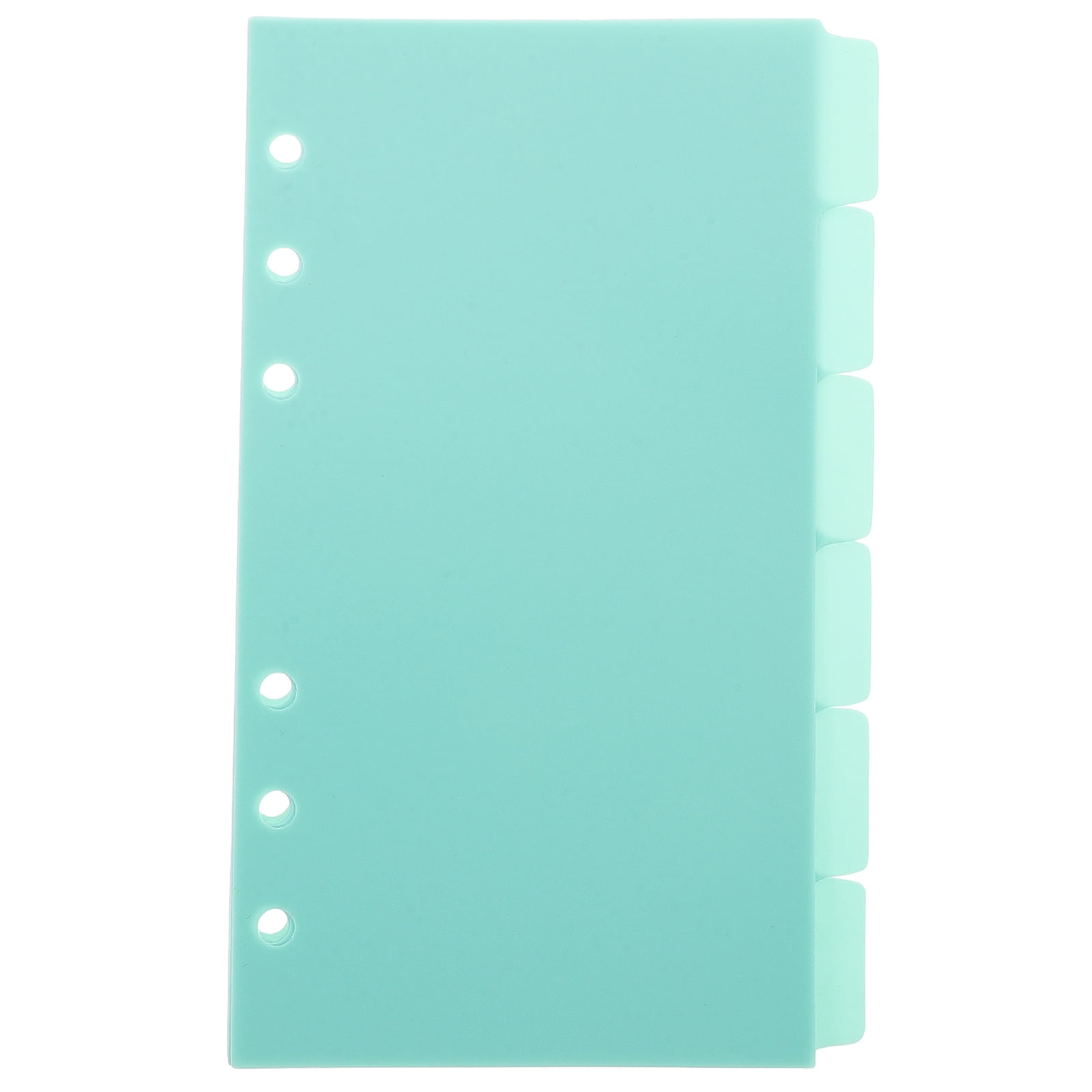 6 Sheets Of Binder Dividers Index Dividers Notepad Binder Dividers ...