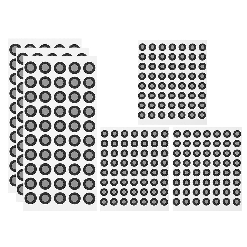 6 Sheets Reflective Marking Points Scanner Marking Points Markers for ...