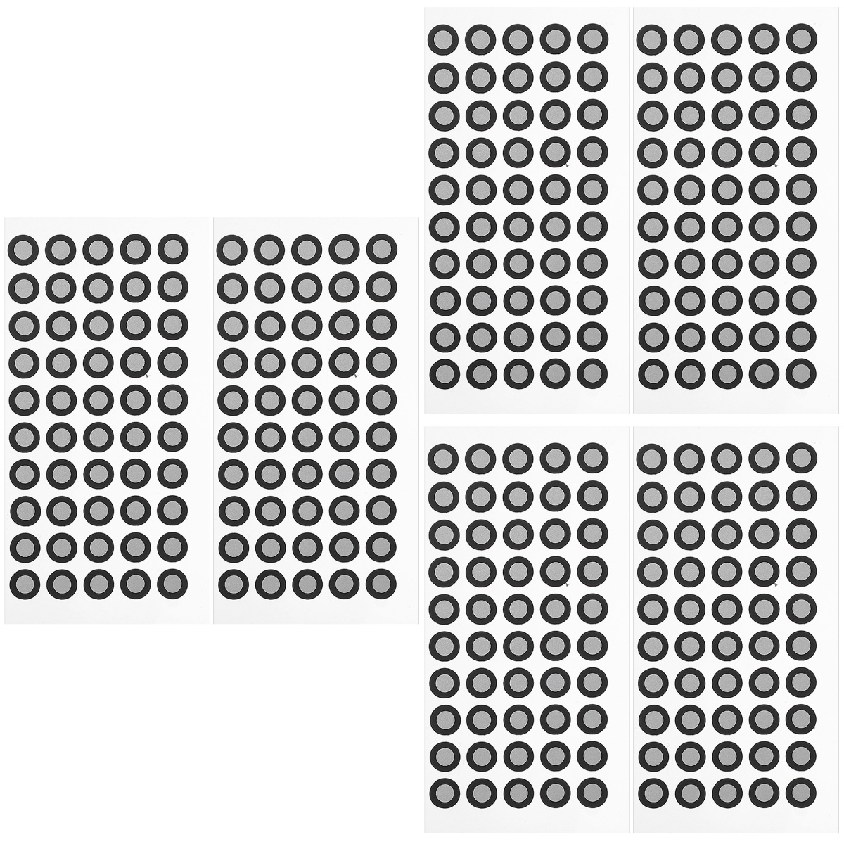 6 Sheets Scanner Marking Point Reference Points for Scanning 3d ...