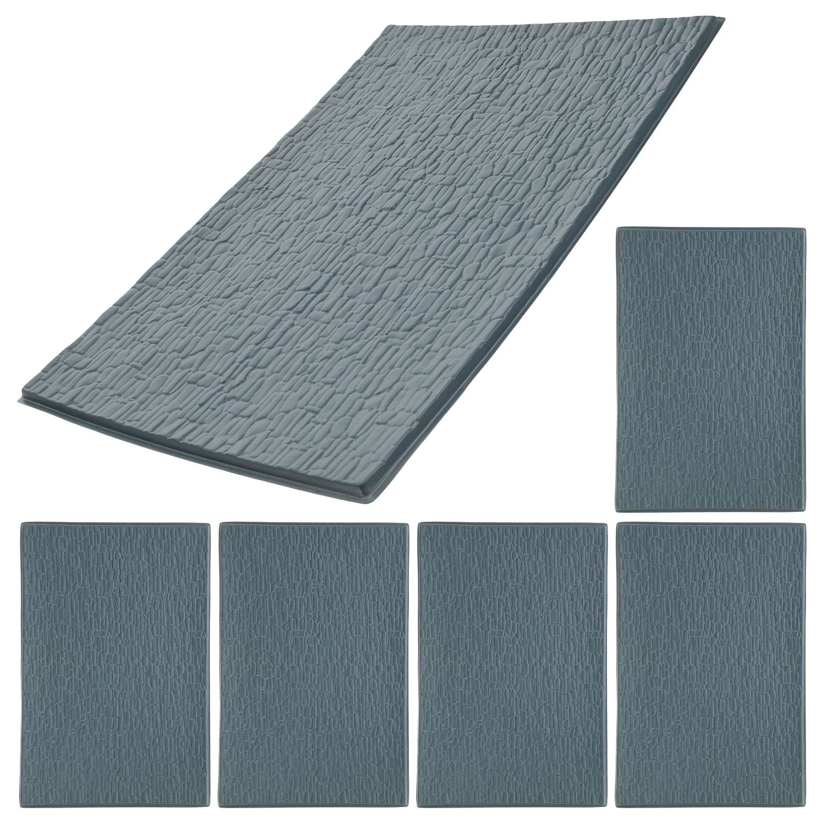 6 Sheets Tiny Home Mini Tiles Props Handmade - Walmart.com