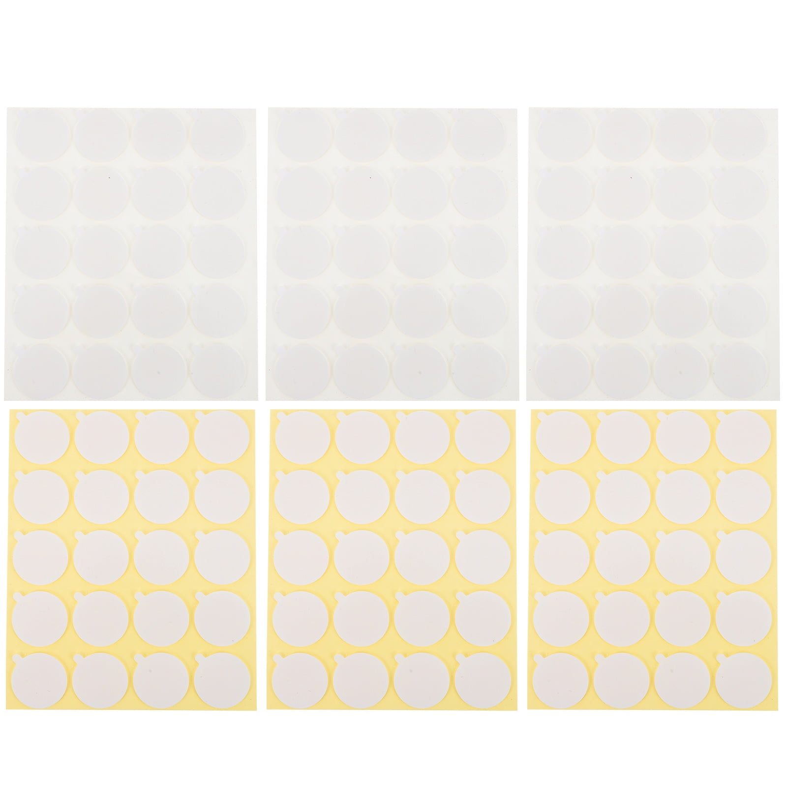 6 Sheets Wicks Wick Stickers Candle Wick Sticker 2X2CM White - Walmart.com