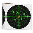 6" Shooting Targets Splatter Target Stickers, 100 Pcs/roll Self ...